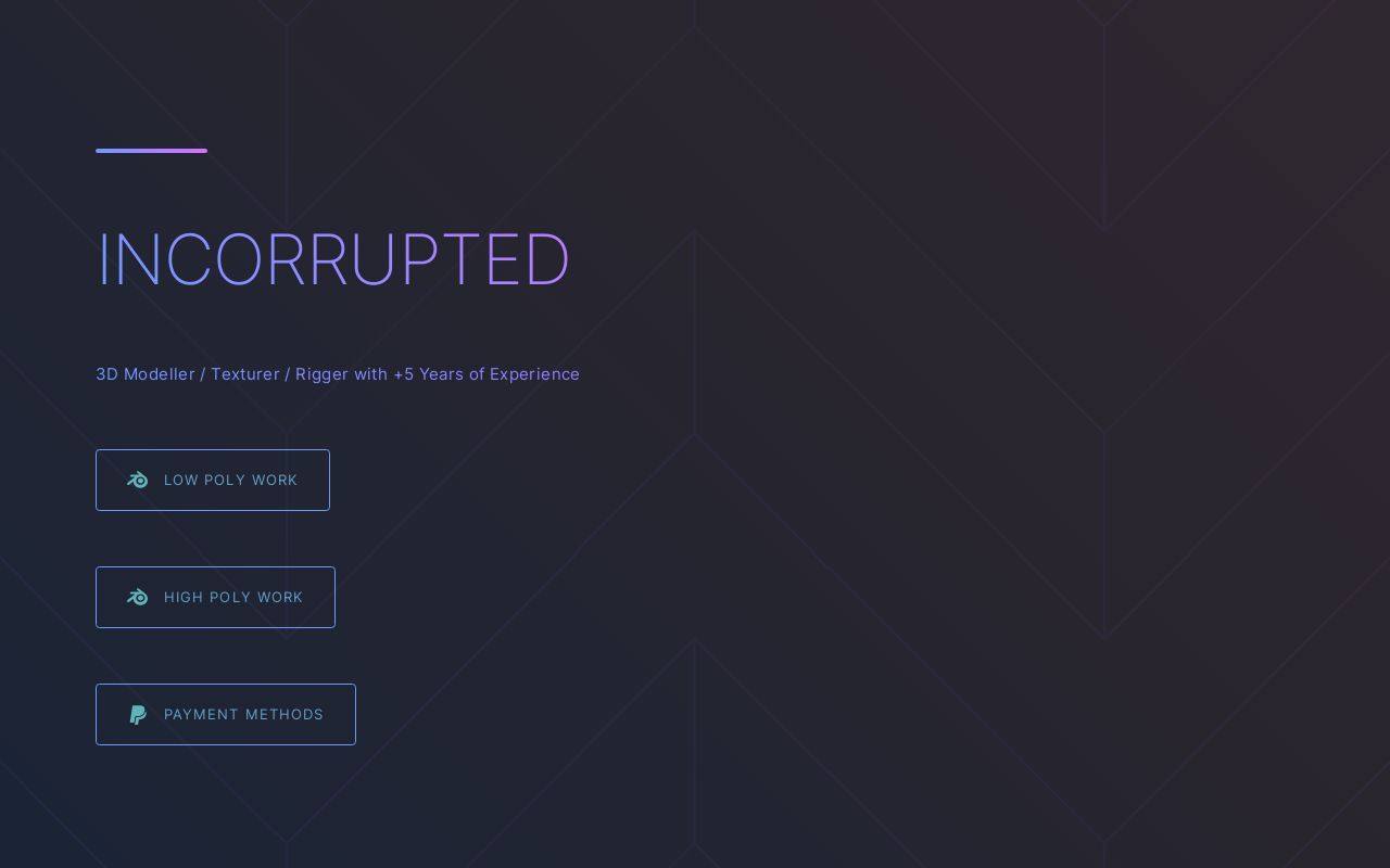 Incorrupted's Portfolio